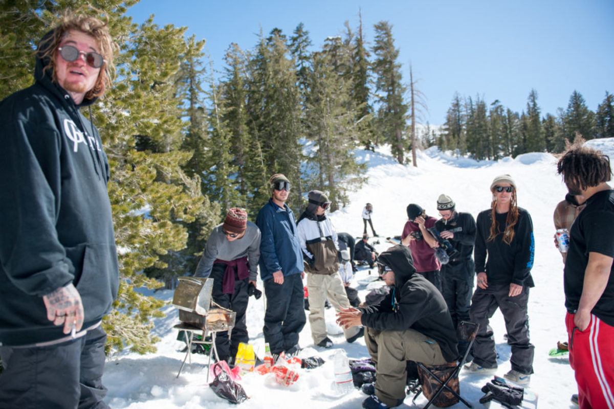 Show of Hands - Scott Blum and Lucas Magoon at Mammoth Mountain