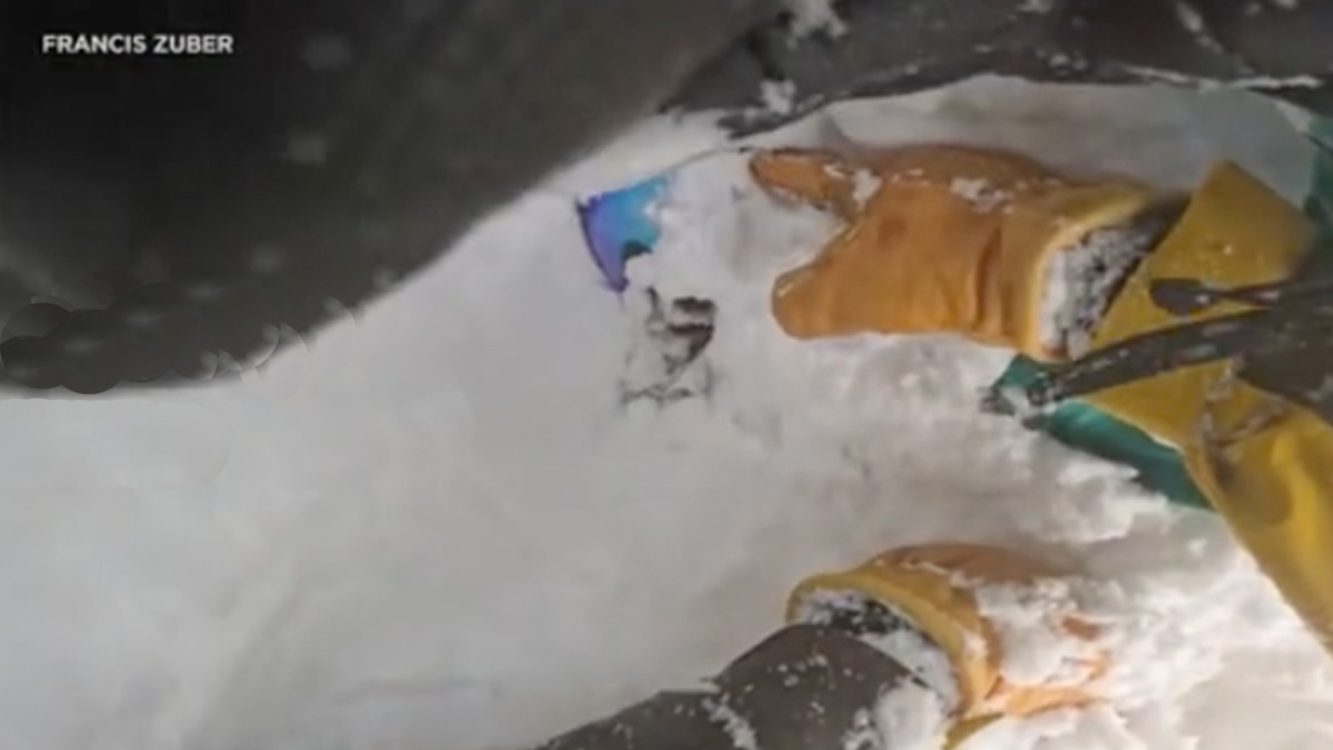 Watch: Skier Saves Snowboarder Stuck In Tree Well