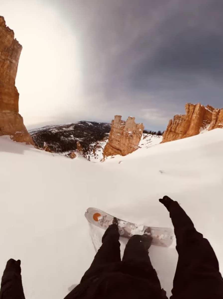 WATCH: This is What It Would Look Like to Snowboard on Mars
