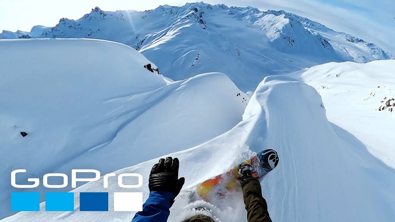 Raw GoPro Footage of Travis Rice Snowboarding Shows What It's Like To ...