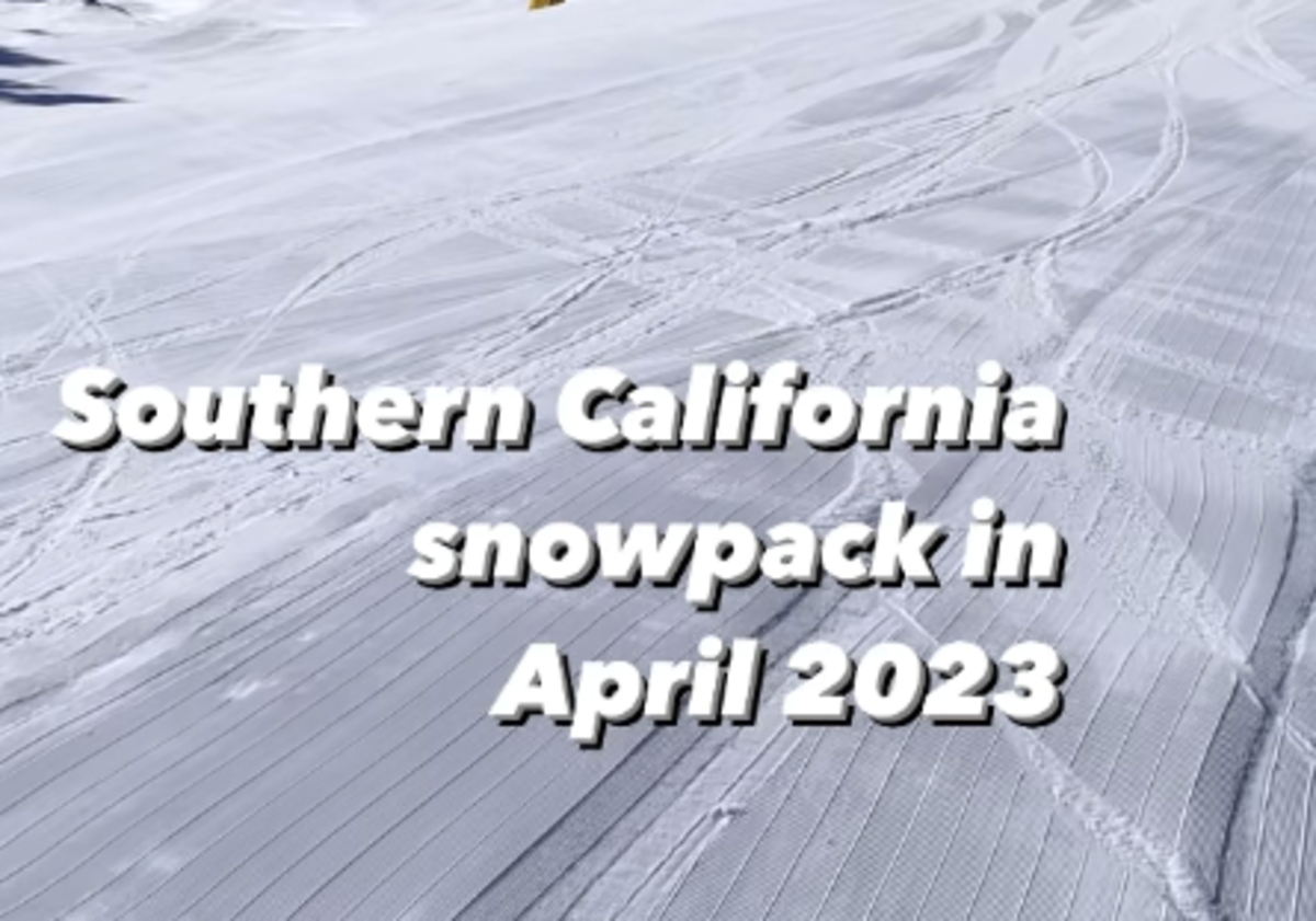 Look: Video Shows Staggering Difference In California Snowpack This Year