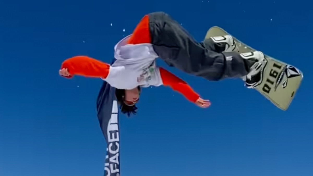 Look: Snowboarder Survives Huge Slams On Way To Winning Event
