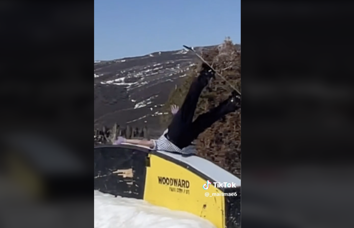 Watch: Snowboarder's AirPod Takes Flight After Brutal Fall