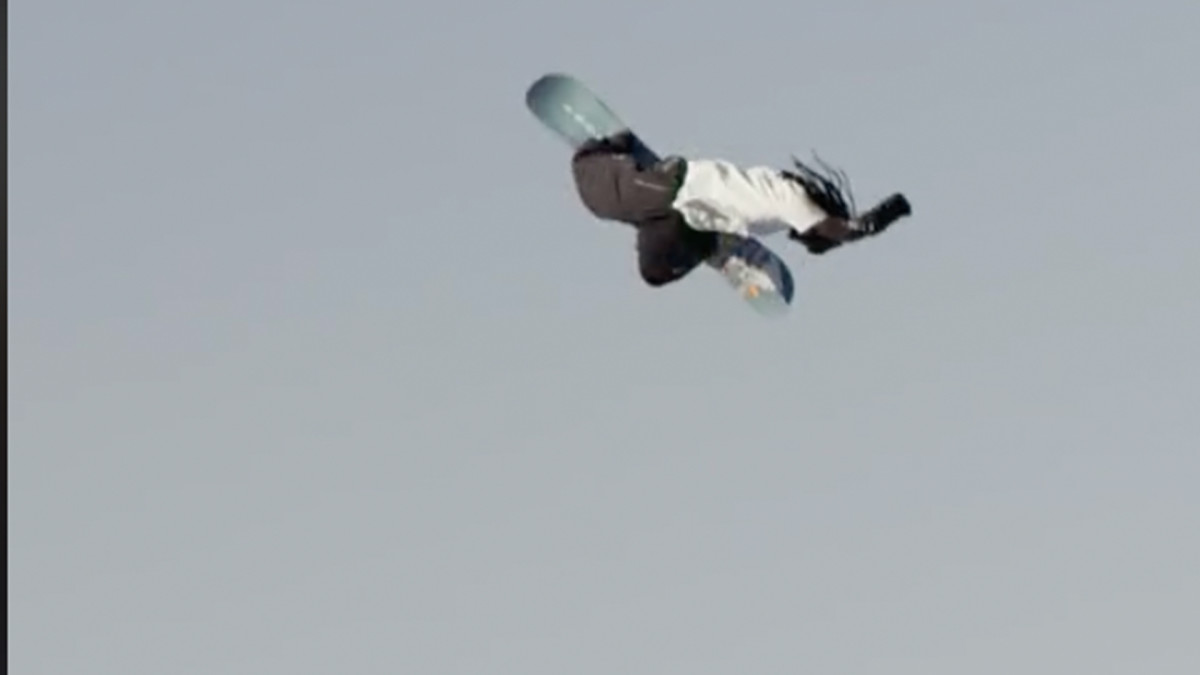 Look: Pro Rider Slams Hard On Huge Hip Air