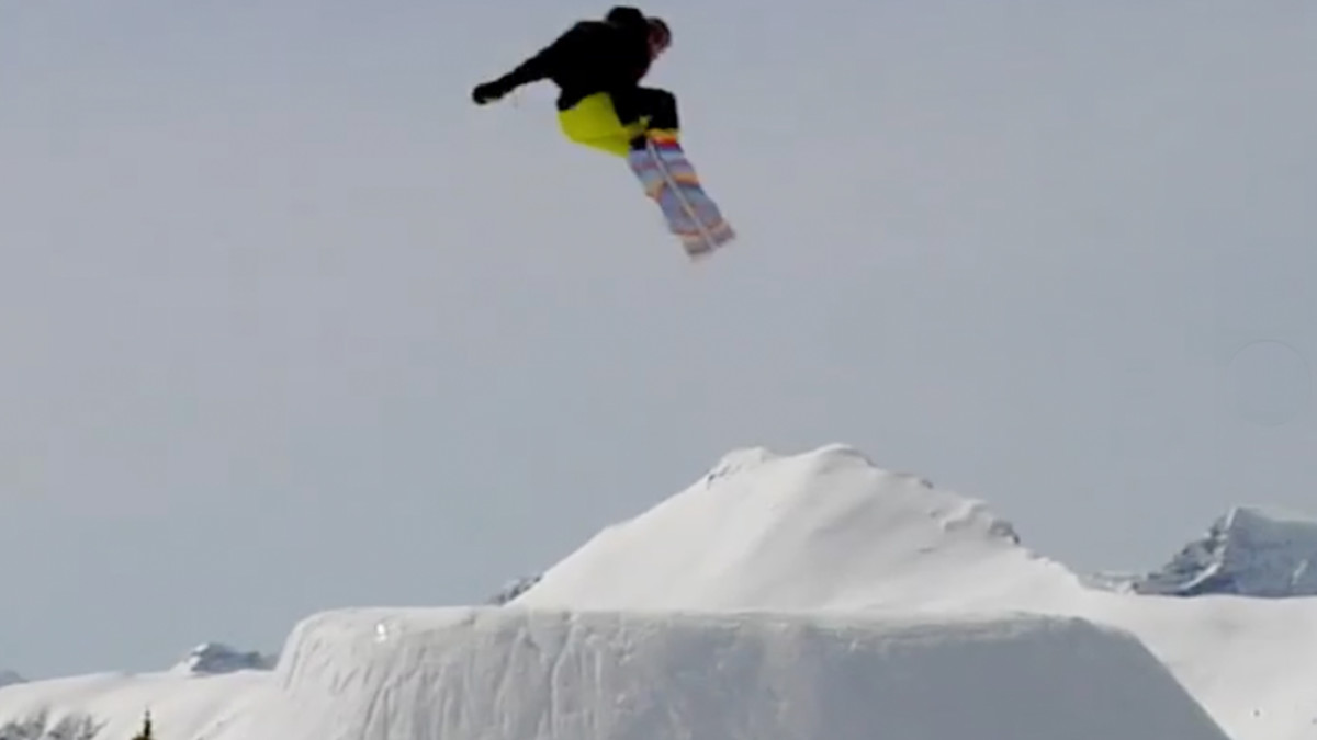 Look: Snowboarding On Volcanoes in Canada