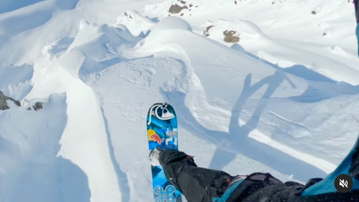 Look: What It's Like To Snowboard As Travis Rice in Alaska