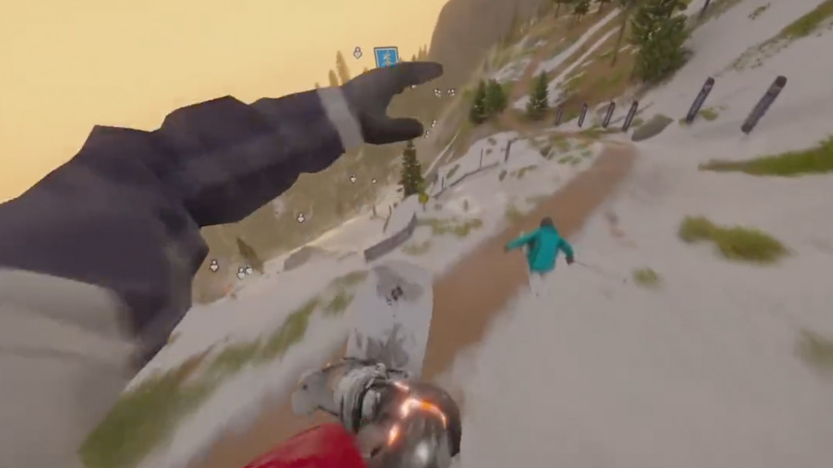 Look: The Most Immersive Snowboarding Video Game yet?