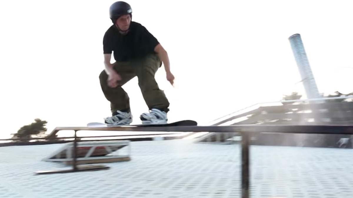 Look: It's Dry Slope Snowboarding Season Look: It's Dry Slope Snowboarding Season