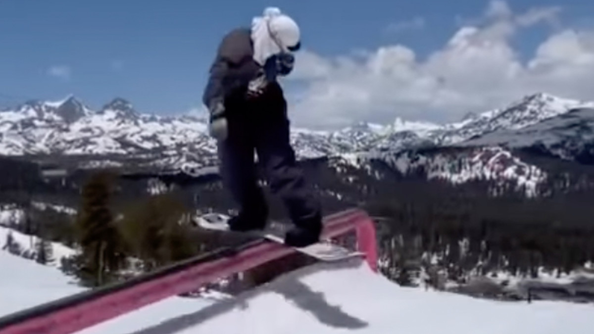 Look: The Best Summer Snowboarding Clip Of The Year So Far