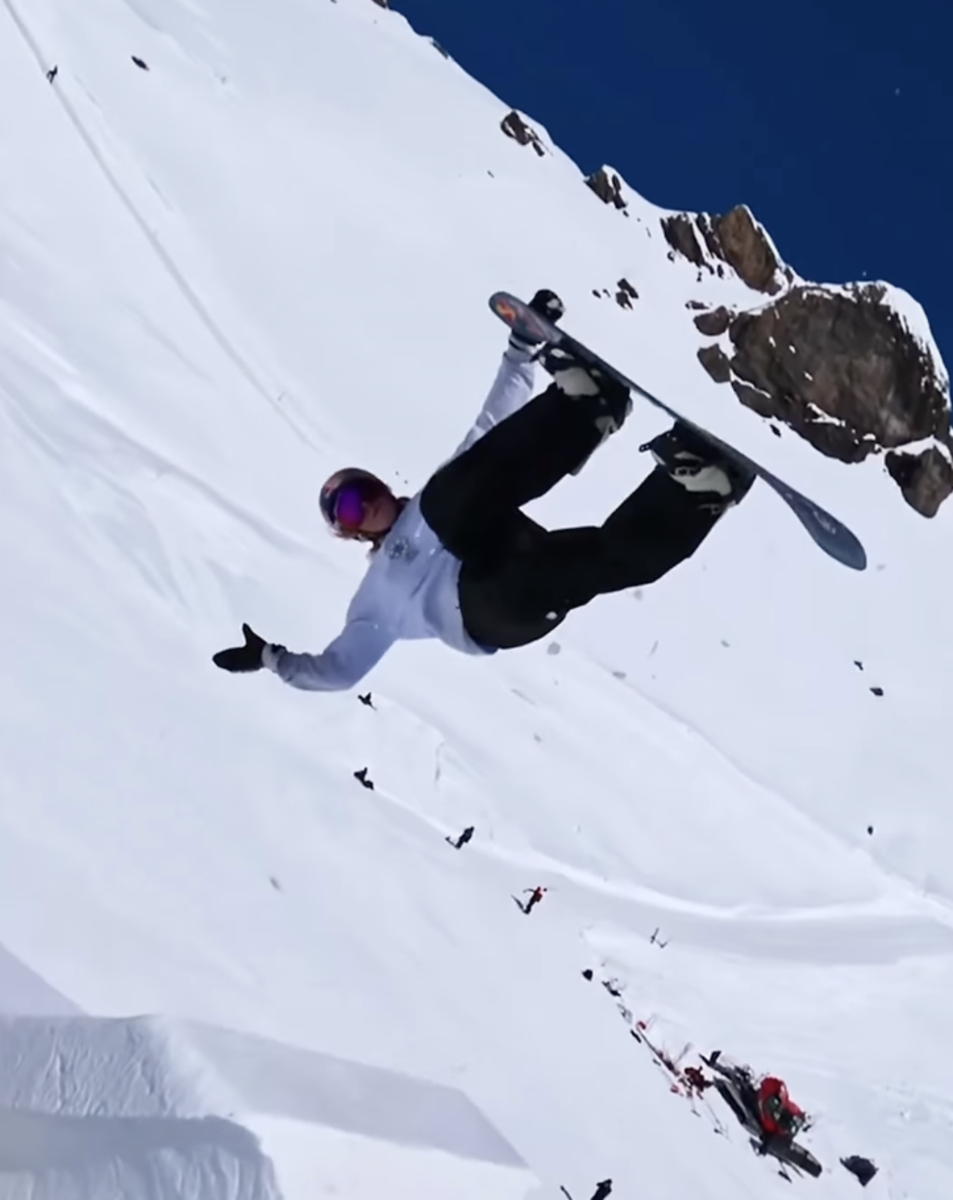 Watch: Pro Snowboarder Has Close Encounter With A Drone Mid-Air