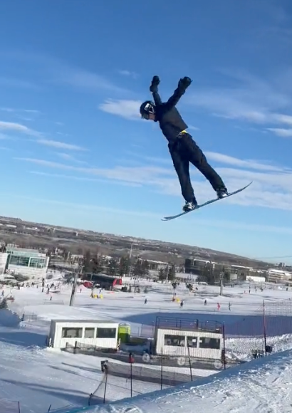Random Snowboarder Has Several Horrific Double Backflip Attempts