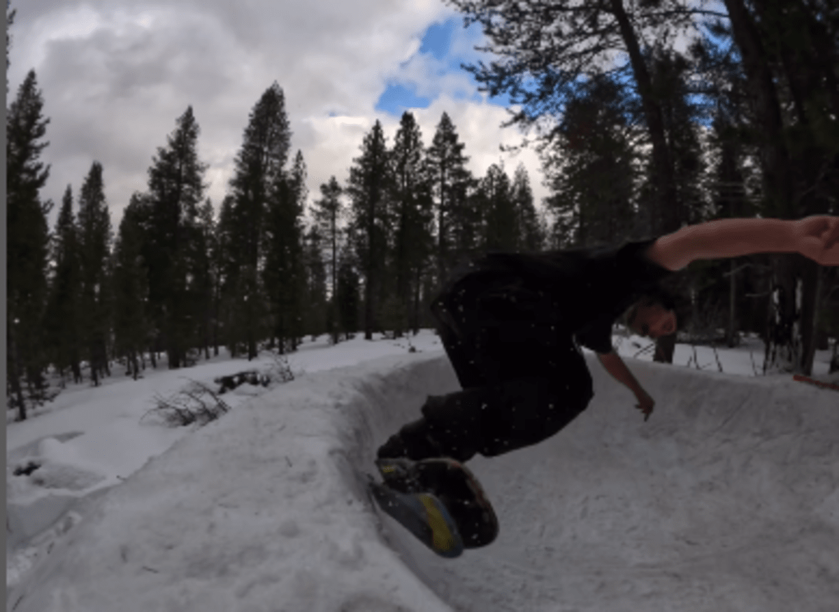 This DIY Backyard Bowl Takes Snowboarding Right Back to its Skateboard ...