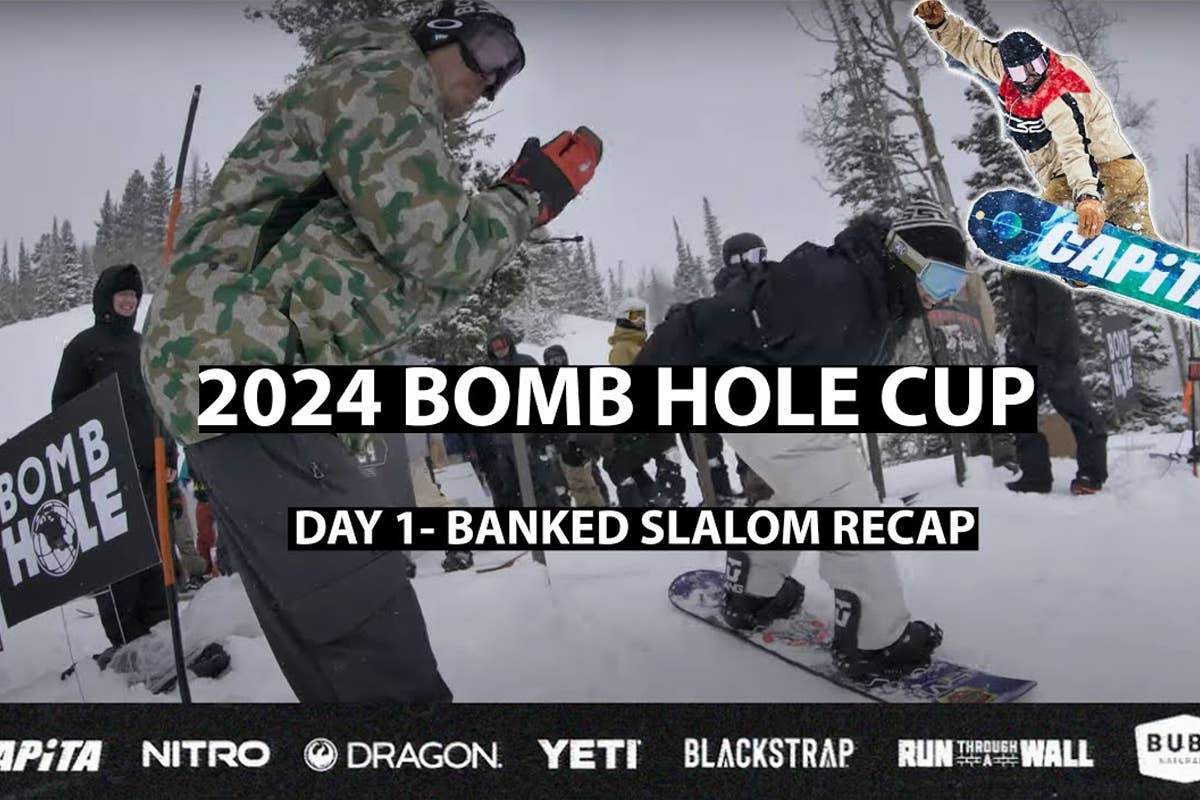 Watch: The Third Annual Bomb Hole Cup Offers Up Banked Slalom Bragging ...