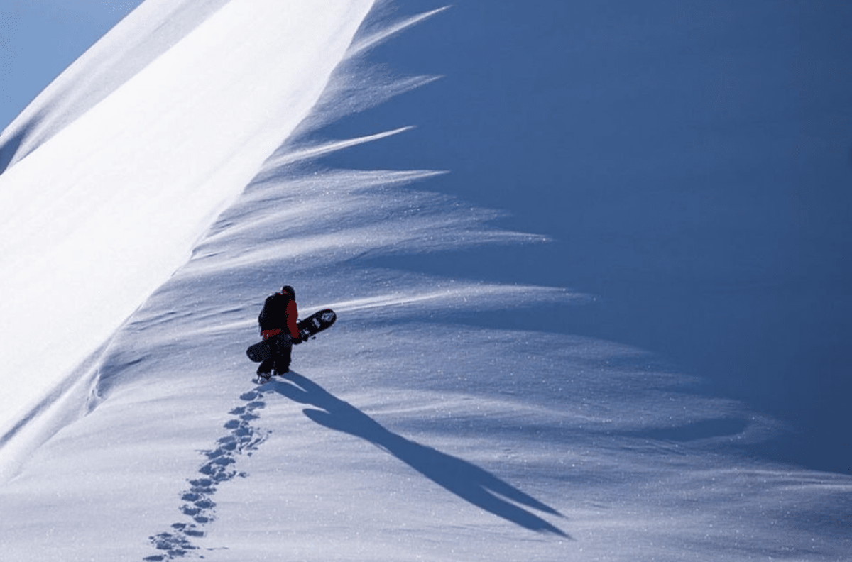 Travis Rice Shows Estelle Pensiero the Ropes During Her First Trip To ...