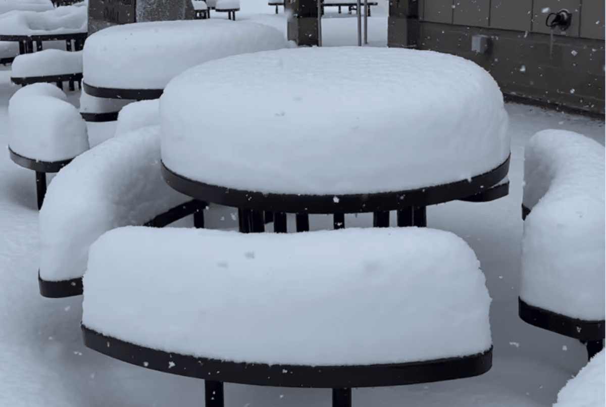 Significant Powder in May Storms On Western United States