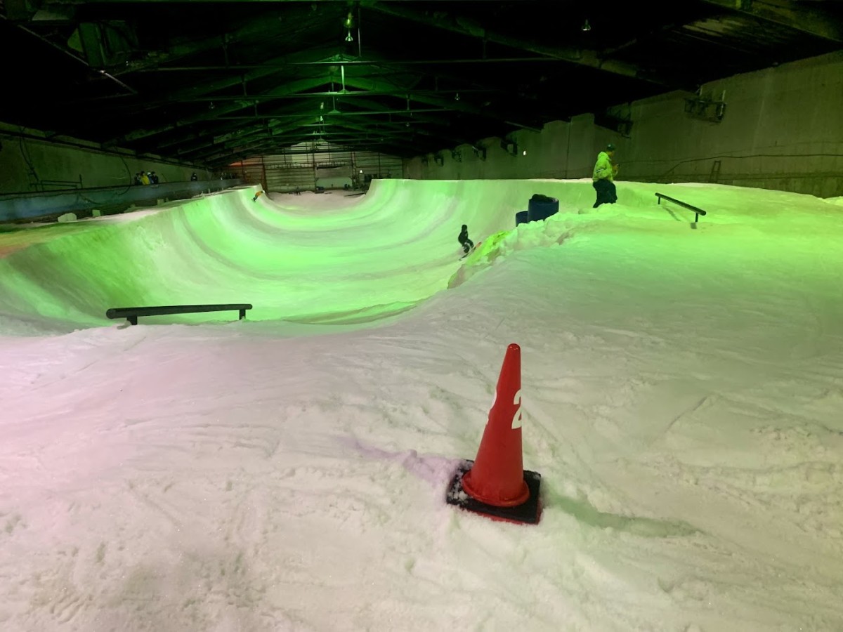 This Indoor Halfpipe in Japan Looks Like Something from a Video Game