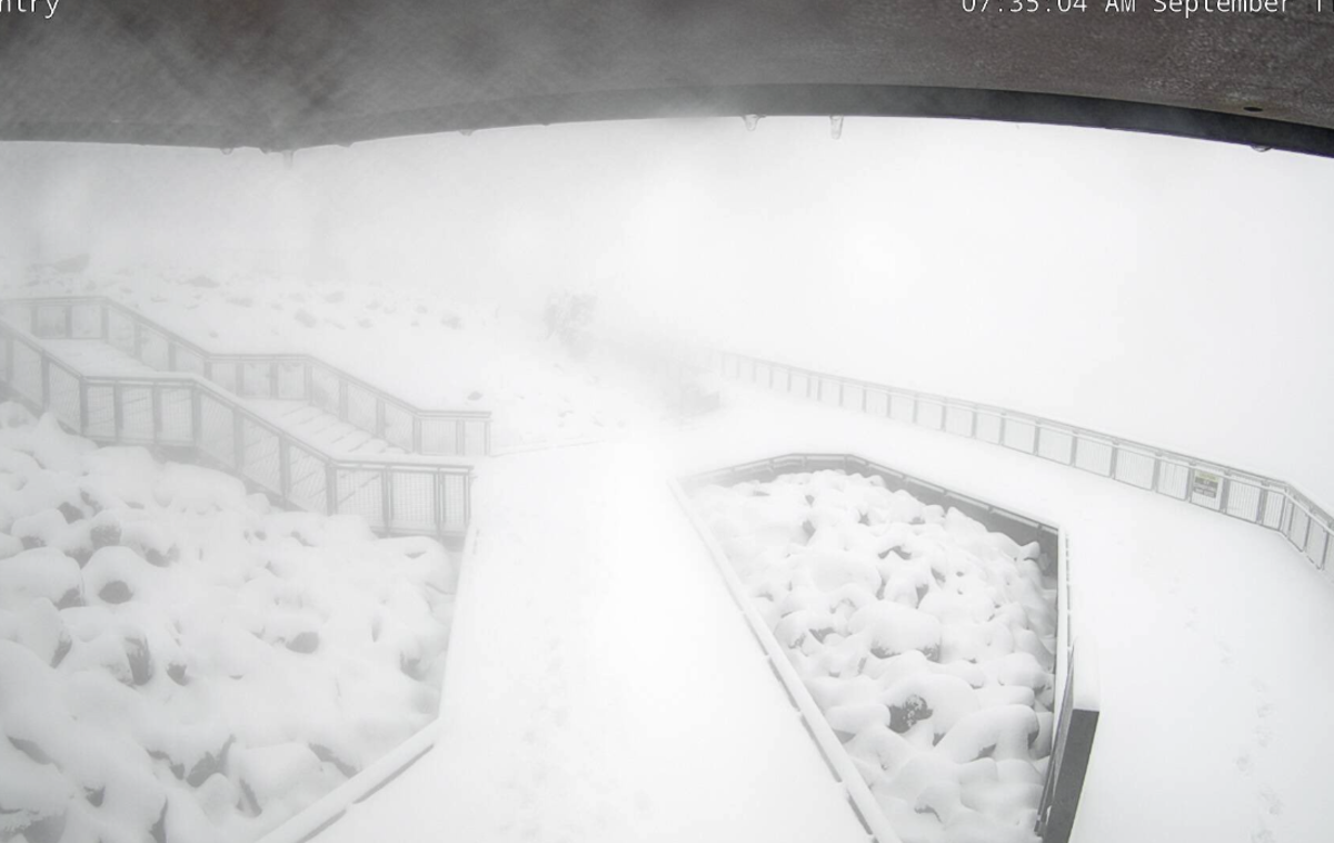 Colorado Reports First Snowfall