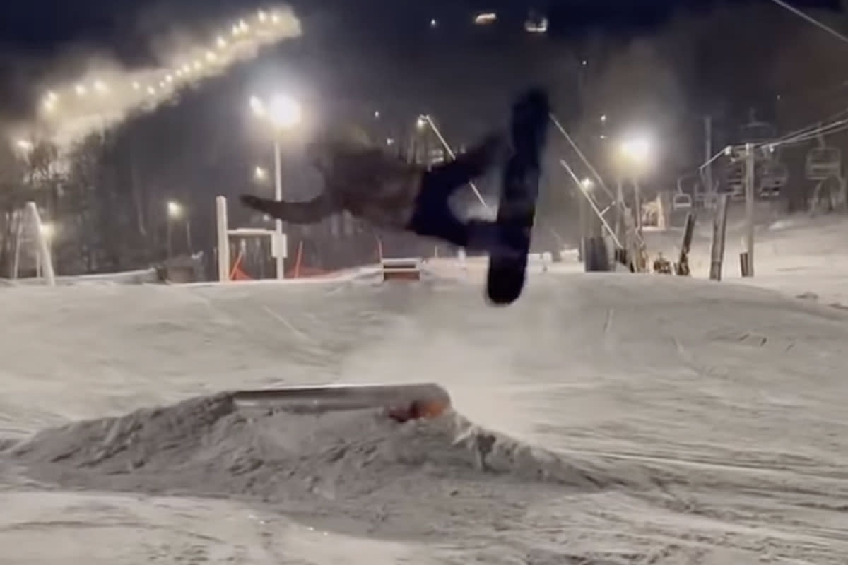 Real or Fake: Savage Snowboard Fall