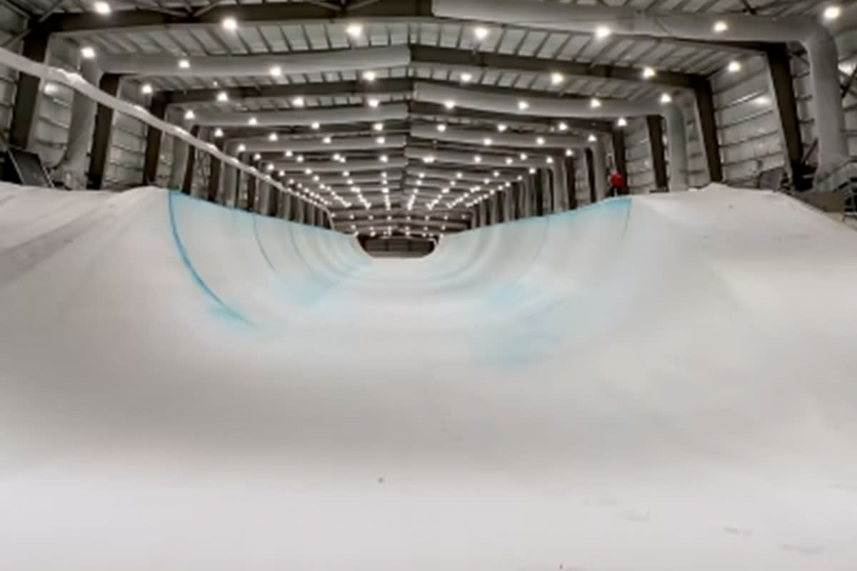 China Introduces the World's First Indoor Superpipe