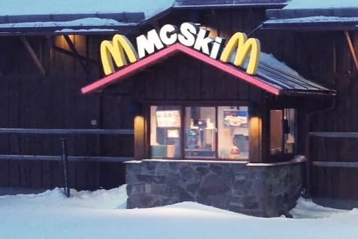 This Ski-Up McDonald's Is a Game Changer