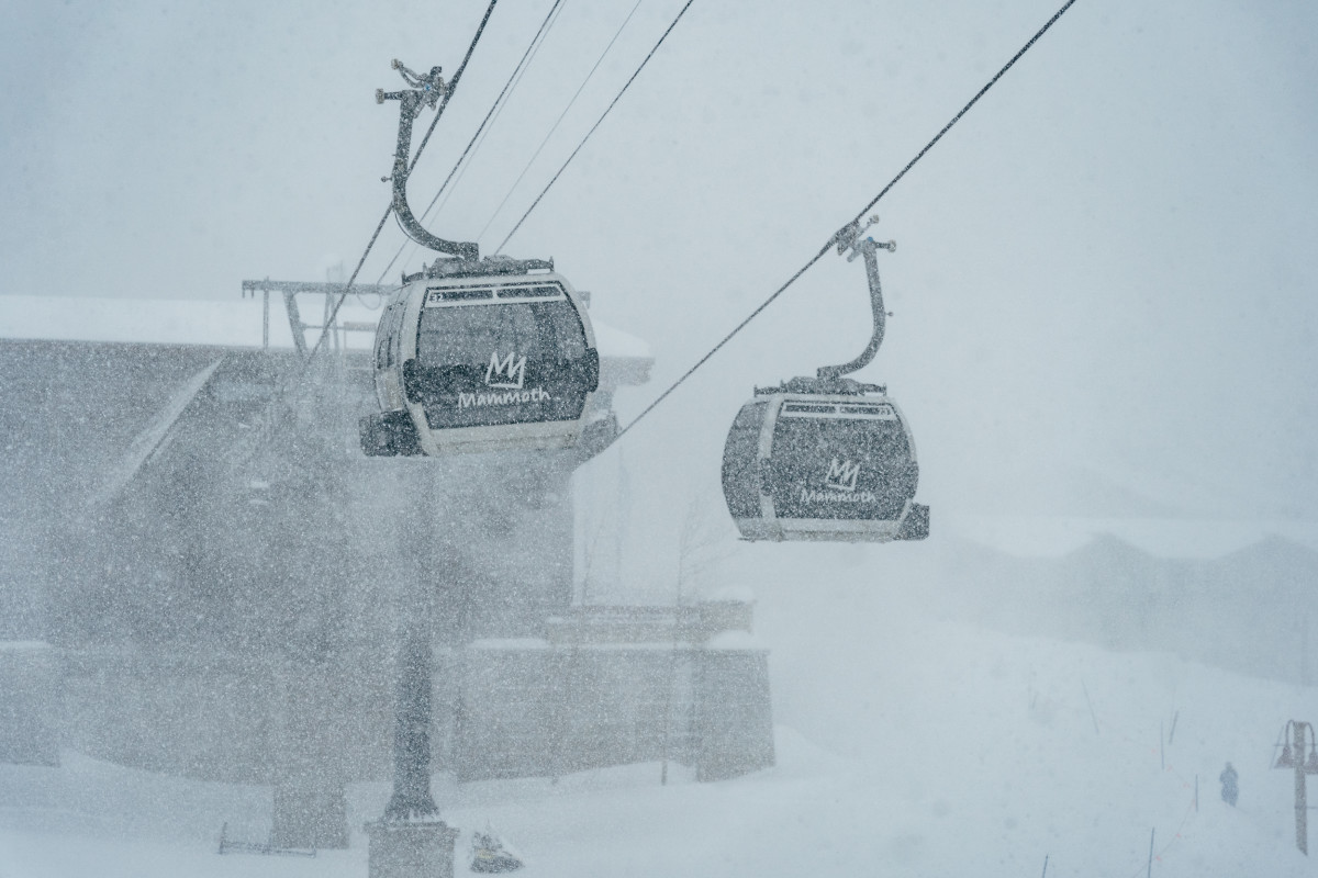 Blizzard Impacts Lift Operations at California Ski Resorts