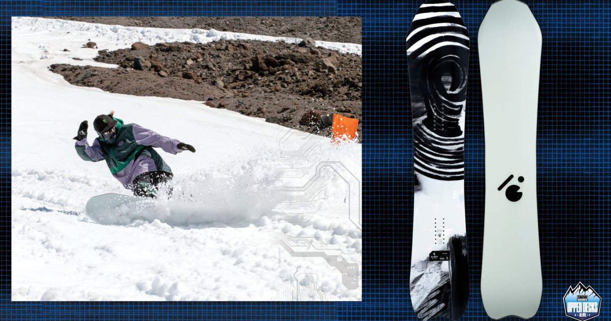 2021 Upper Decks All-Mountain Boards: Slash Vertical - Snowboarder