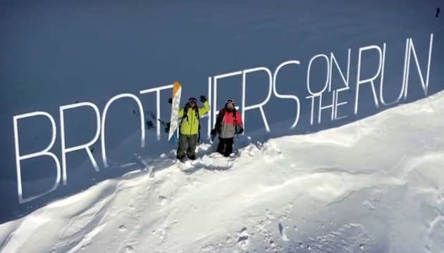 Brothers On The Run Premiere: John & Eric Jackson - Snowboarder