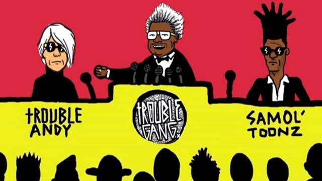 Trouble Andrew - Wasting My Time Illustrated Video - Snowboarder