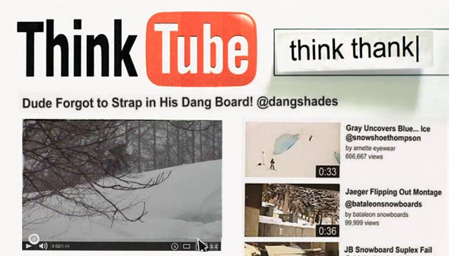 Think Tube: Think Thank Teaser – Chris Beresford - Snowboarder