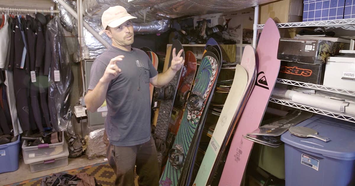 In the Garage with Bryan Fox - Snowboarder
