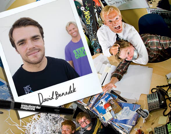 JP & Jeremy Guest Editor Guestbook: David Benedek - Snowboarder