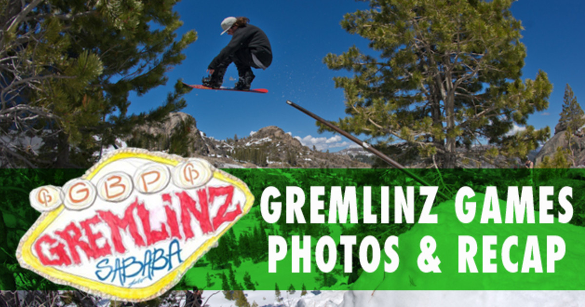 Gremlinz Games Photos & Recap - Snowboarder