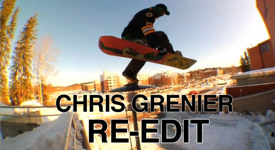 Chris Grenier Darkside Re-Edit - Snowboarder