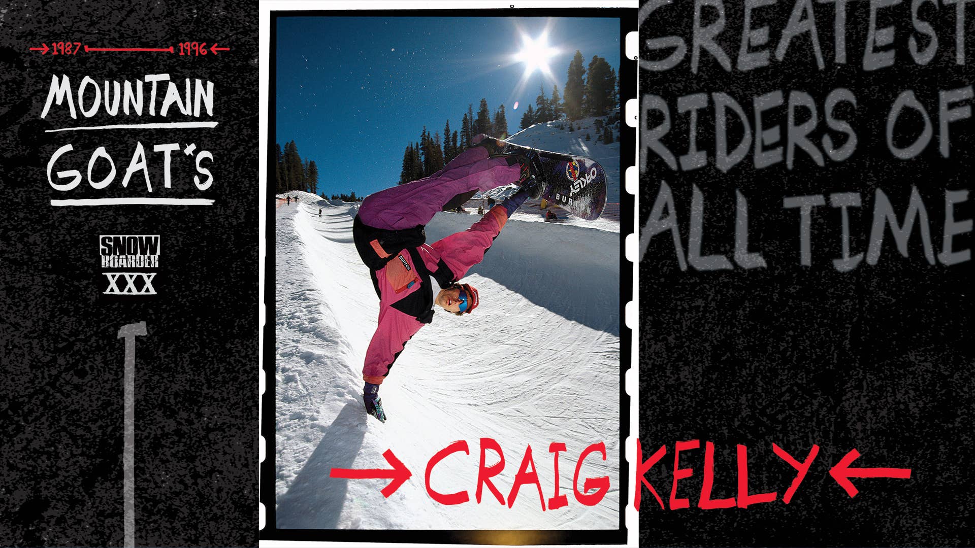 Mountain GOAT: Craig Kelly, A Legacy Like No Other - Snowboarder