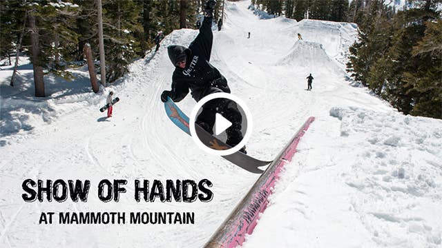 Show of Hands - Scott Blum and Lucas Magoon at Mammoth Mountain ...