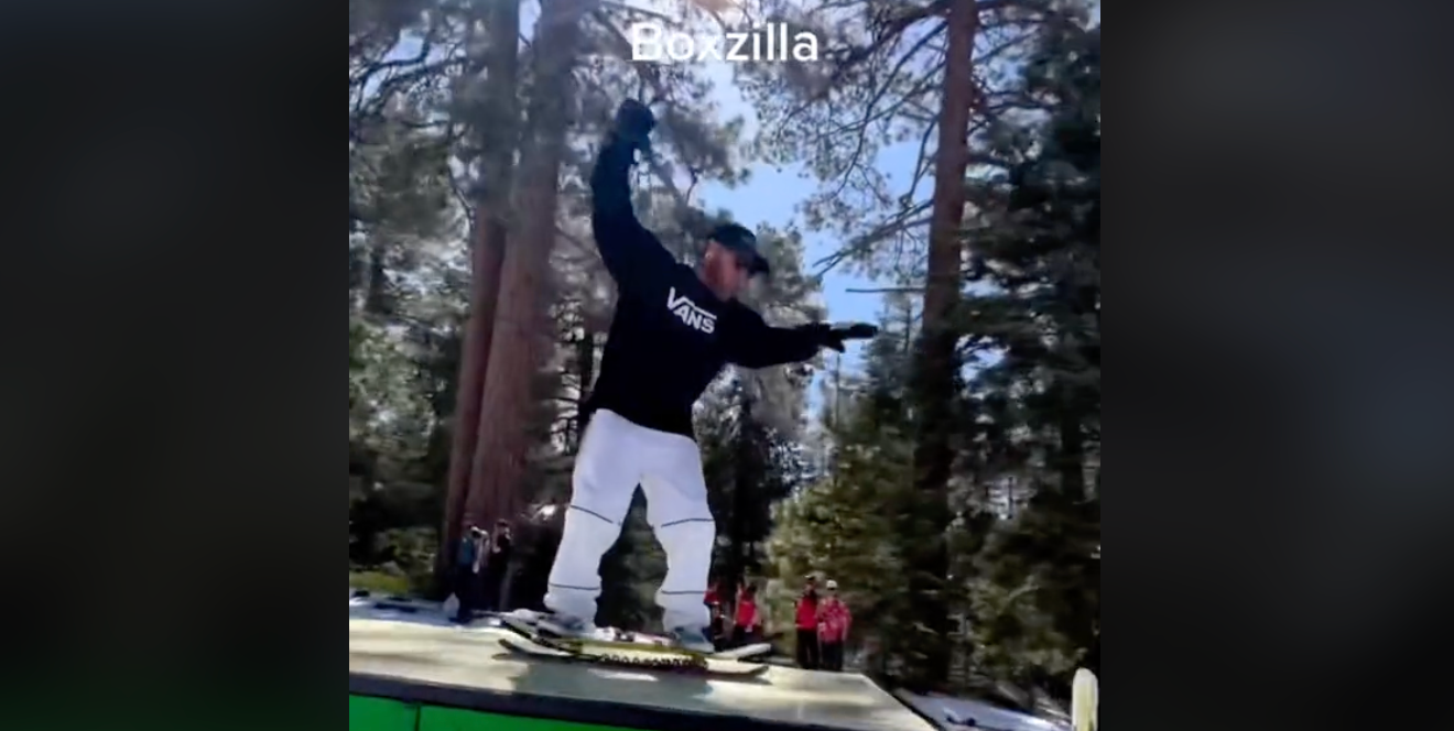 Video: Rider Conquers 'Boxzilla' On Snowskate - Snowboarder