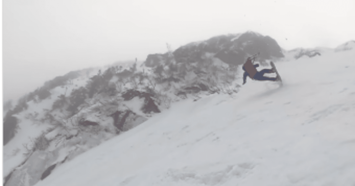 Rider Suffers Violent Crash Down On New Hampshire's Tuckerman Ravine ...