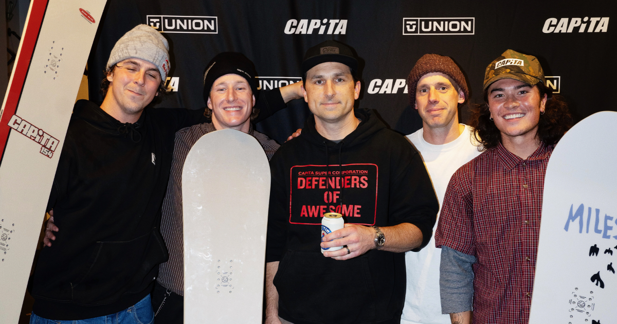 Capita's Pro Team Welcomes Three New Riders - Snowboarder