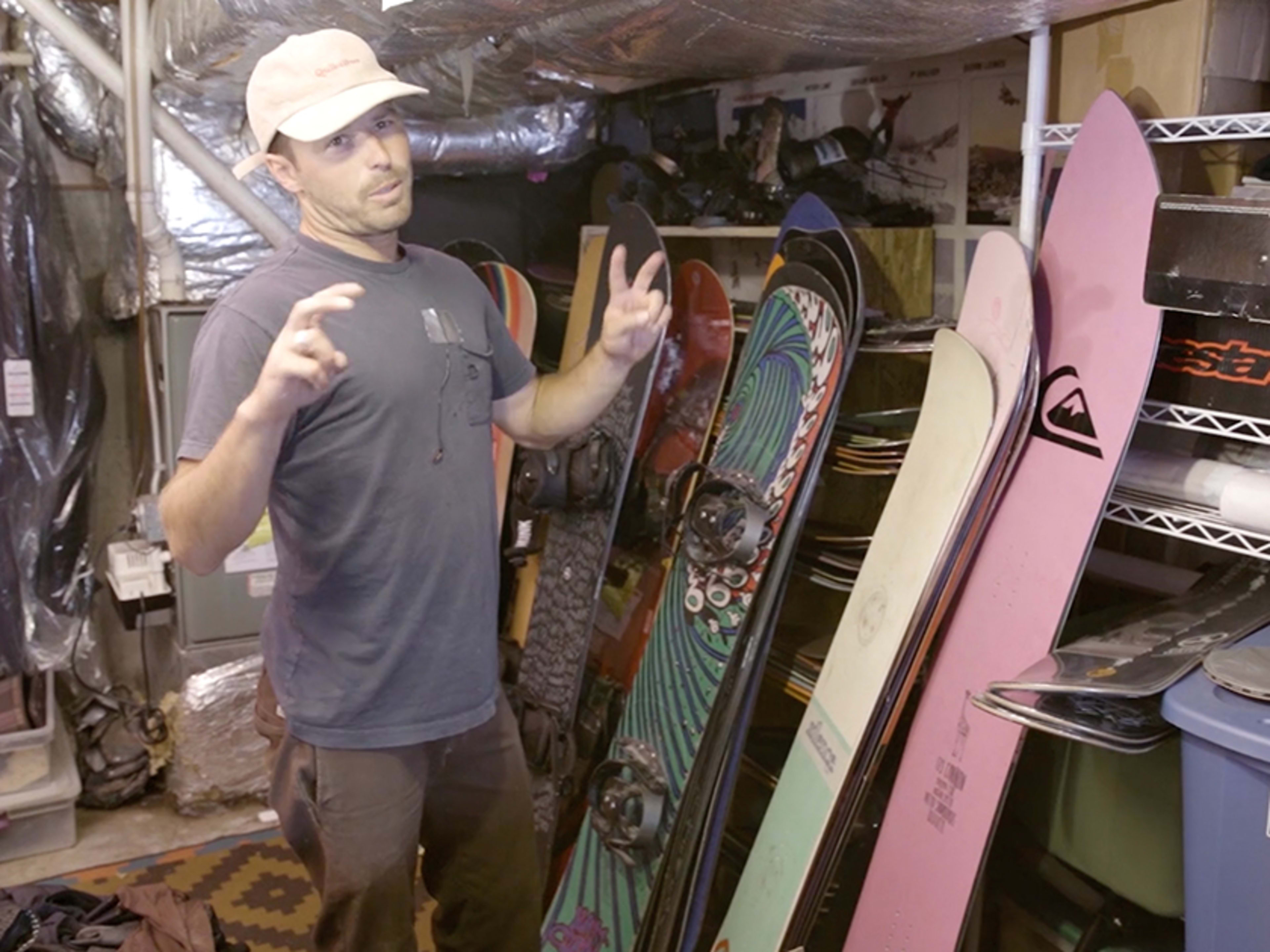 In the Garage with Bryan Fox - Snowboarder