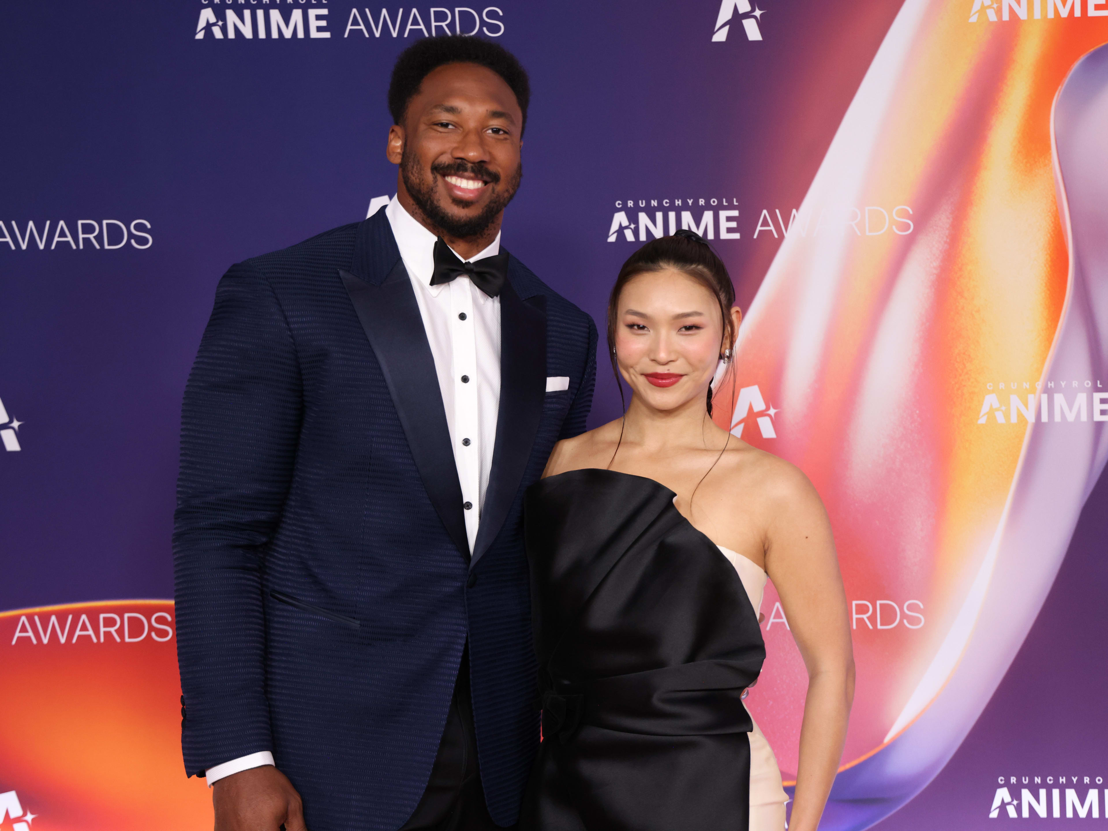 Myles Garrett Joined Chloe Kim in Japan at Crunchyroll Awards - Snowboarder