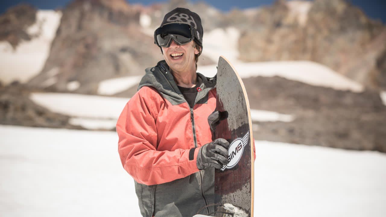 Sims Terry Kidwell Roundtail 1550 Reissue - Snowboarder