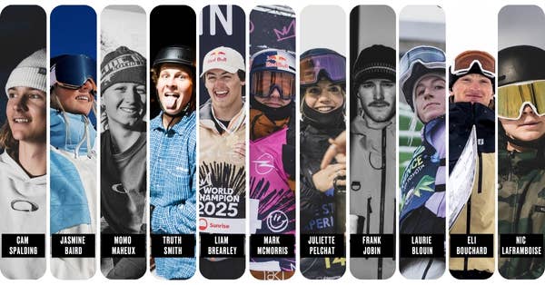 Mark McMorris, Laurie Blouin Among Canadian National Team Snowboarders ...