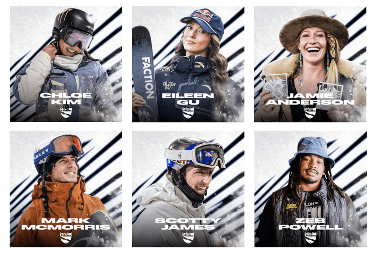 Here Are The Snowboarders Named Founding Members Of The X Games League ...