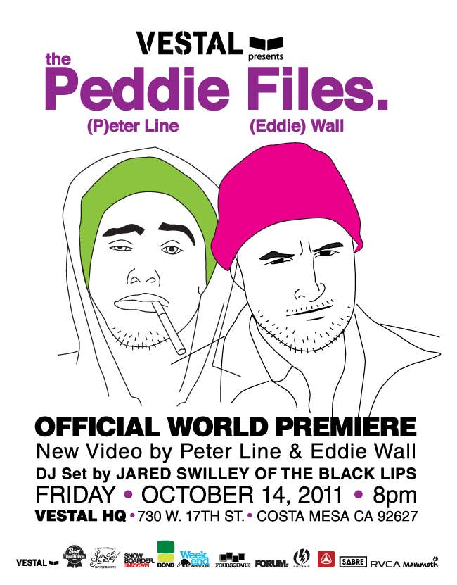 Vestal Presents "The Peddie Files" World Premiere - Snowboarder