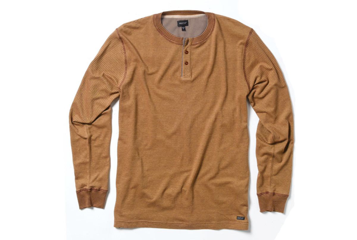 Product of the Day: Matix The Vista Henley in Clay